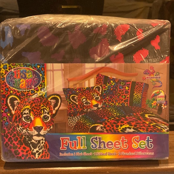 Other | Official Lisa Frank Full Sheet Set Brand New | Poshmark